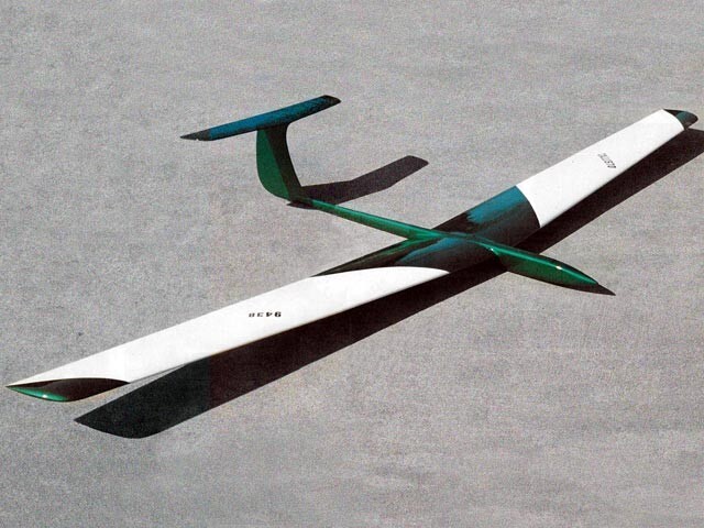 Callisto Sailplane 100" Wingspan RC Model Airplane Printed Plans ...