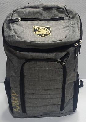 Army Black Knights Gray Topliner Backpack - NCAA | eBay