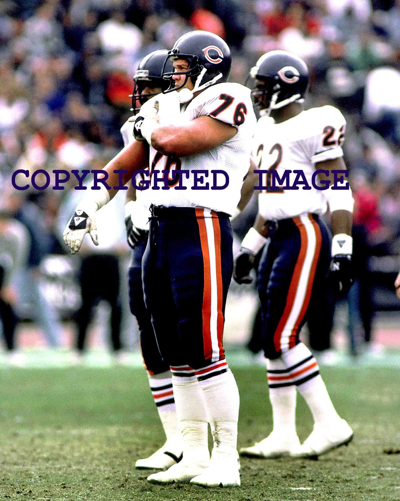 Steve "Mongo" McMichael 1981-93 Chicago Bears Color 8x10 A | eBay