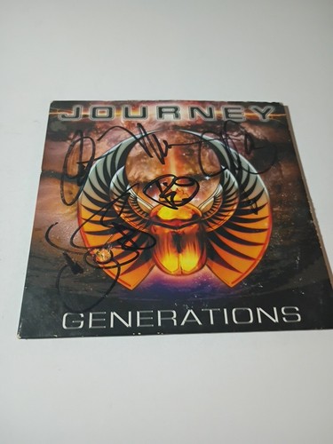 AUTOGRAPHED JOURNEY - GENERATIONS 2005 CARDBOARD DIGIPAK SLEEVE CD ...