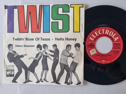 Johnny Desmond - Twistin' Rose Of Texas 7'' Vinyl Germany | eBay