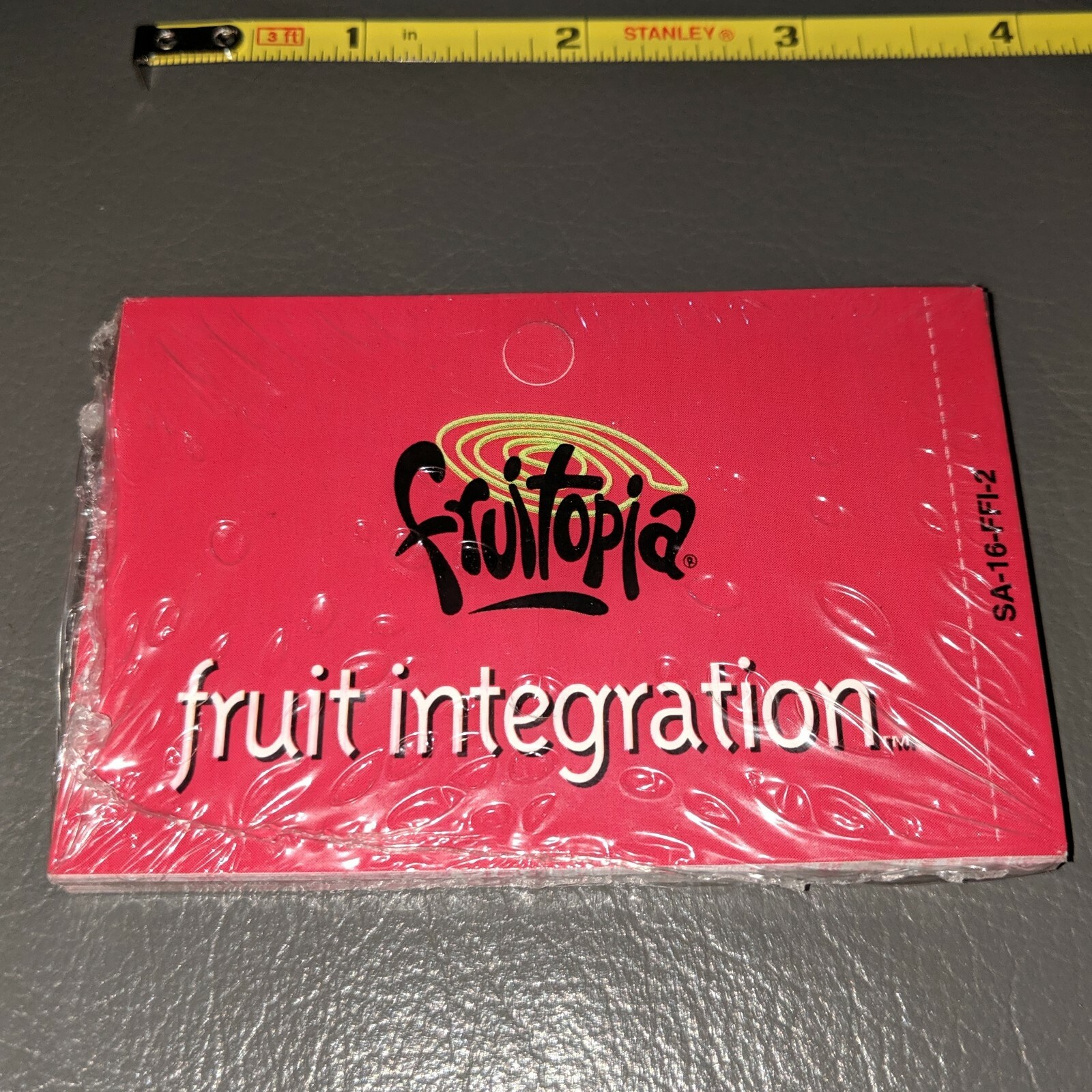 Fruitopia Fruit Integration NOS sealed Vending Machine Tab Labels 3 1/2 ...