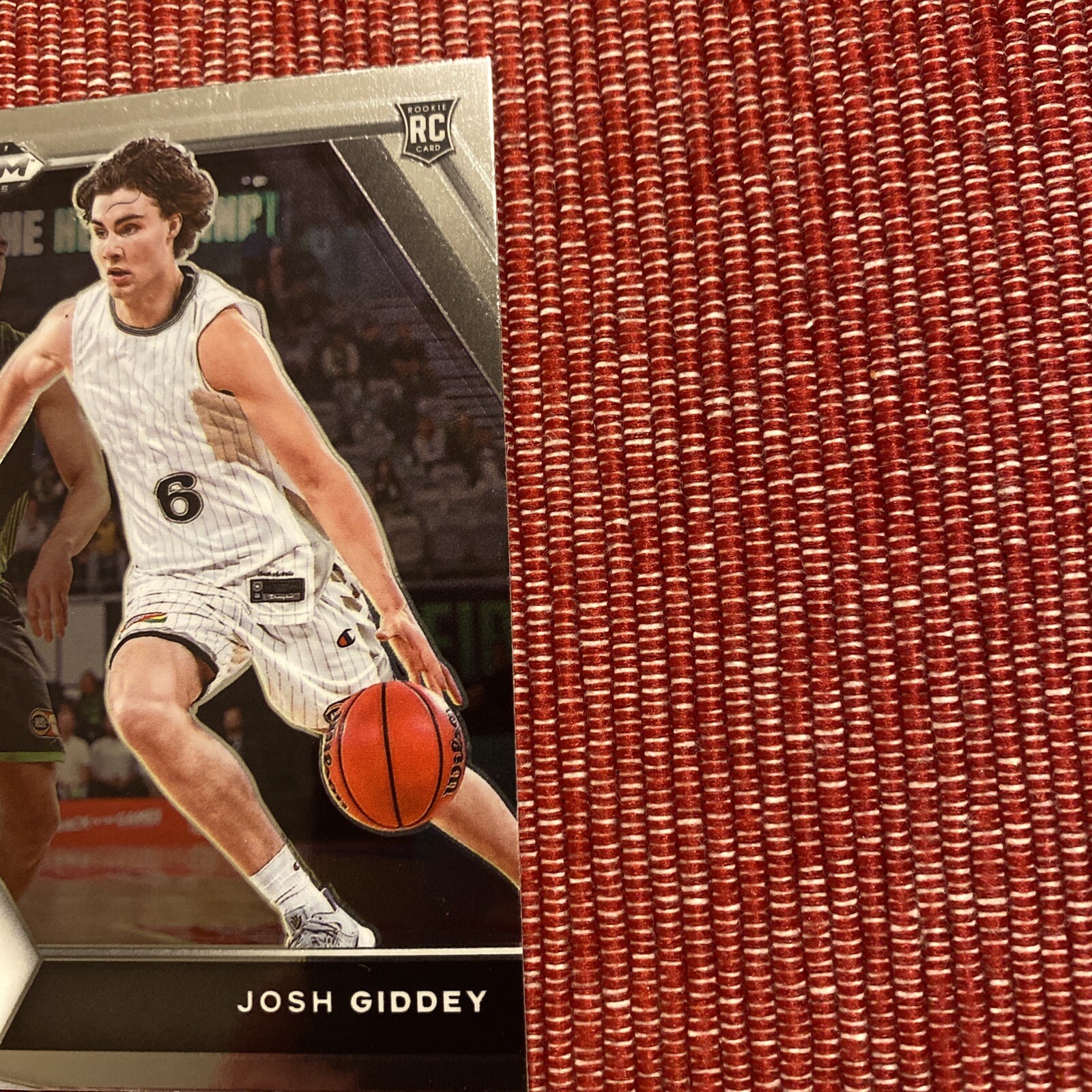 2021 Panini Prizm Draft Picks Josh Giddy Rookie Card RC No. 17 OKC ...