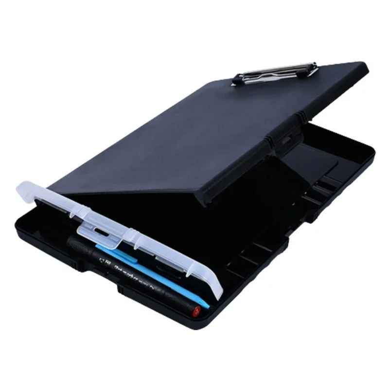 Clipboard with Storage Case Plastic A4 Clipboard box Clip Boards with ...