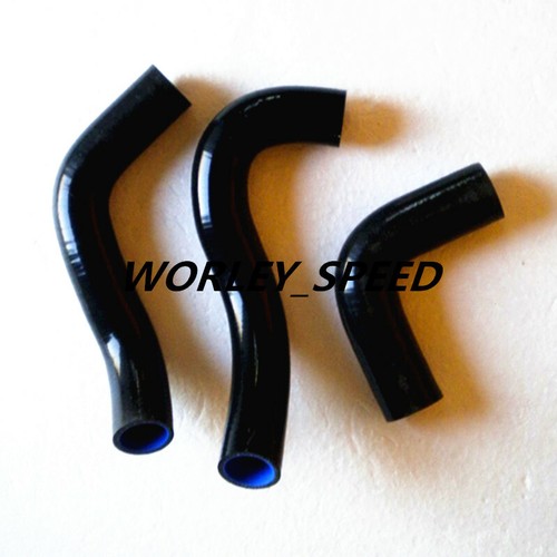 BLK SILICONE RADIATOR HOSE FOR SUZUKI SWIFT GTI SPORT/MK5 W MK4/M15 M16 ...