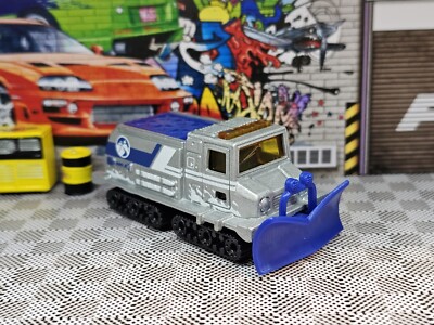 1999 Matchbox Explorer Snow Groomer Series 16 Diecast Machine Plow New ...