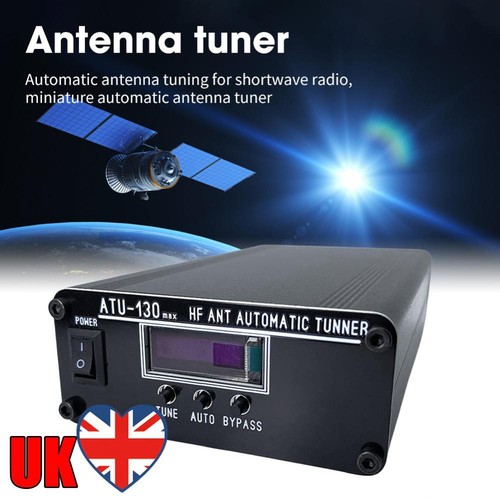ATU-130 MAX Automatic Shortwave HF Antenna Tuner Portable 1.8-50MHz ...