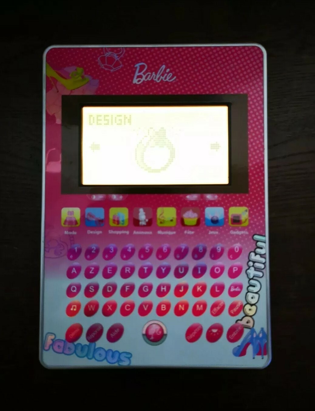 Vintage Barbie Fashion Tablet Oregon Scientific B168 / 30 Activités | eBay
