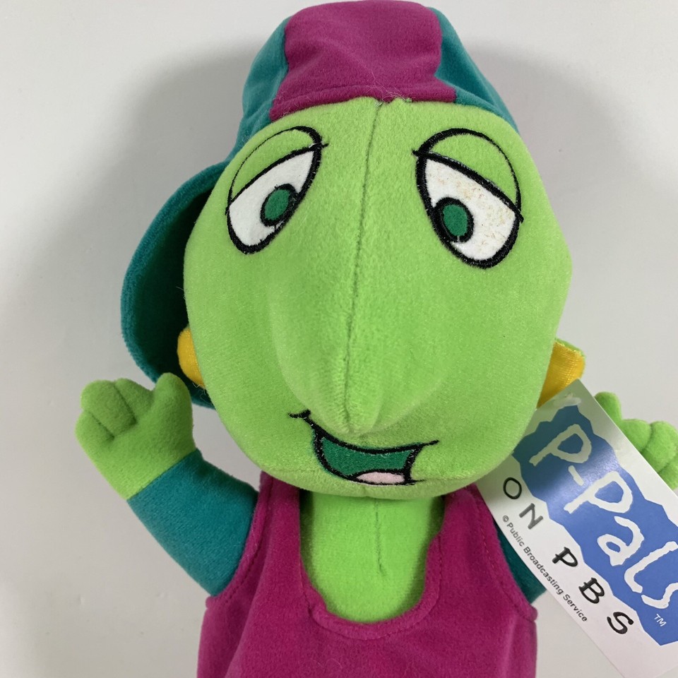 Vintage 90's PBS P-Pals Pernell Plush, 14" L * New Old Stock with Tag ...