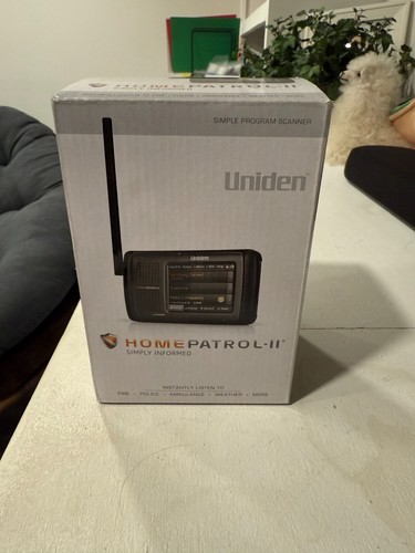 NIB Uniden Home Patrol II Digital Police Scanner Self Program P25 Phase ...
