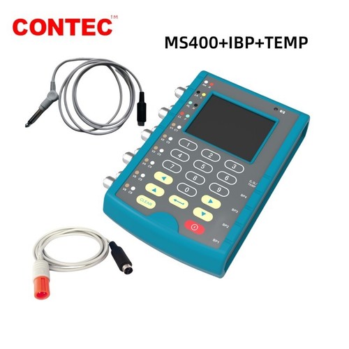 MS400 Multi Parameters ECG Simulator IBP TEMP Patient Machine Touch ...
