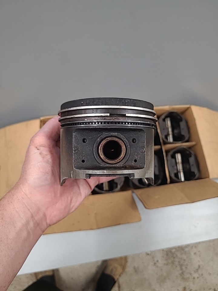 Mopar 440 Flat Top Pistons - Standard Bore | eBay