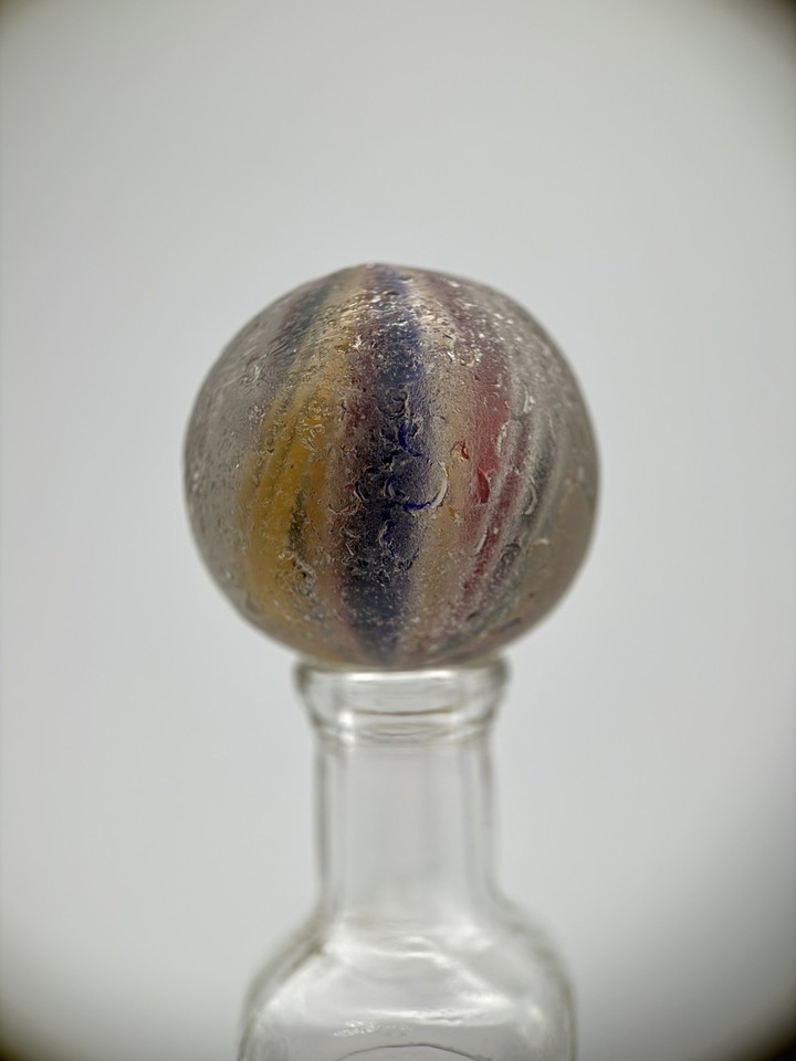 Colorful German Handmade Solid Core Swirl Marble 1.39” Collectible ...