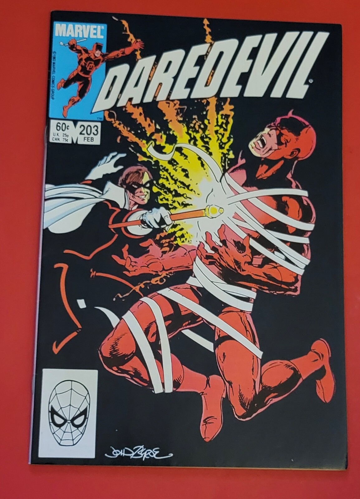 Daredevil #201 & #203 1983 Black Widow Nice clean copies | eBay