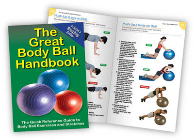 BODY BALL HANDBOOK - Exercise Guide - Fitness Chart - Physio Book - The ...