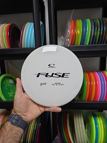 Latitude 64 Gold Line Fuse White 181g Disc Golf Midrange Trilogy Discs ...