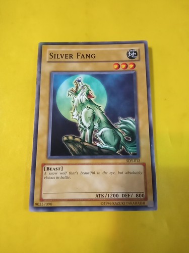 Yu-Gi-Oh! TCG Silver Fang Yugi SDY-012 Unlimited Common for sale online ...