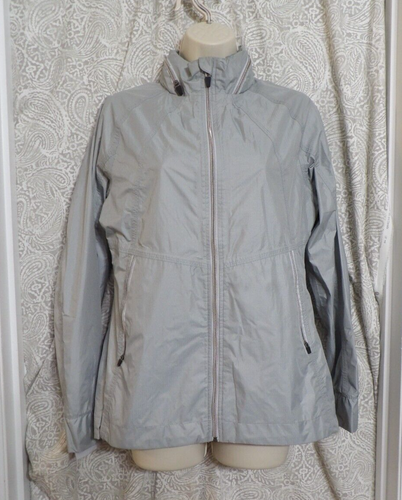 AVALANCHE WEATHER SHIELD WATERPROOF SHELL JACKET Silver WOMENS MEDIUM ...