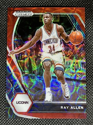 2021 Panini Prizm DP RAY ALLEN 12/88 RED CHOICE PRIZM UConn Huskies | eBay