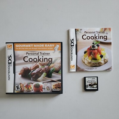 Personal Cooking Trainer - Video Game for Nintendo DS - 2008 - COMPLETE ...