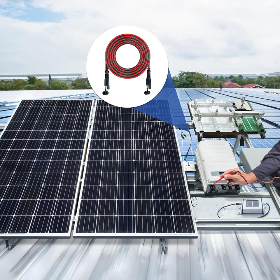 14AWG SAE To SAE Battery Cable Tender Terminal Connector Harness ...