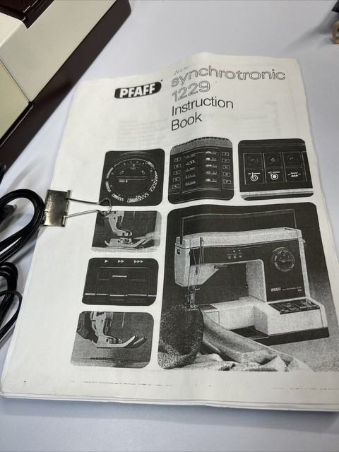 Pfaff Synchrotronic 1229 Sewing Machine for sale online | eBay