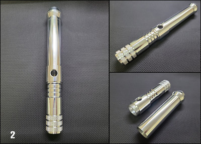 MHS LIGHTSABER HILT EMPTY CUSTOM TCSS COMPONENTS | eBay