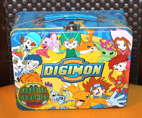 NEW IN PACKAGE 2000 DIGIMON DIGITAL MONSTERS TIN LUNCHBOX | eBay