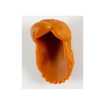 LEGO - Minifigure, Hair Long, Parted on Left, Braid Wrapped Around Back ...