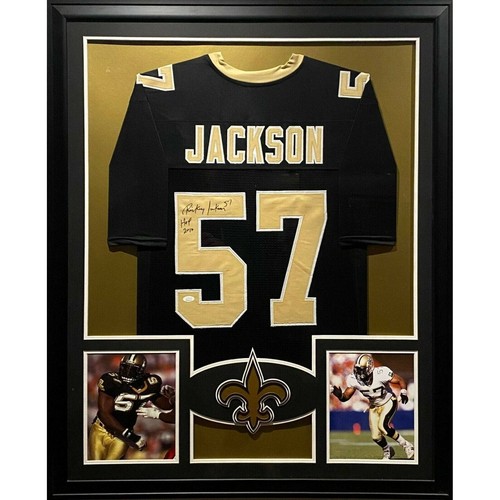 Rickey Jackson Framed Jersey JSA Autographed Signed New Orleans Saints ...