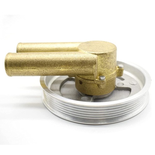 For Volvo Penta Raw Sea Water Pump Double V Belt Pulley 21214596 ...