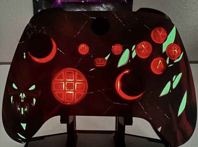 Microsoft Premium Custom Controller for Xbox Series X/S With LEDs ...