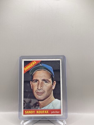 1966 Topps Sandy Koufax #100 Baseball Card Los Angeles Dodgers HOF | eBay