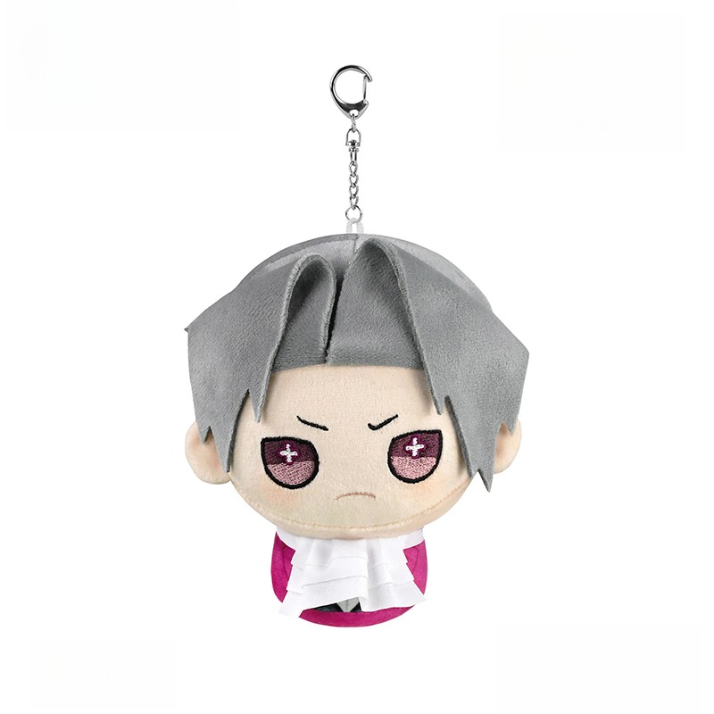 Ace Attorney Phoenix Wright Miles Edgeworth Plush Hanging Pendants ...