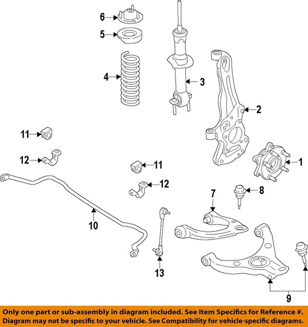 Genuine Ford Upper Ball Joint Kb3z-3050-a for sale online | eBay