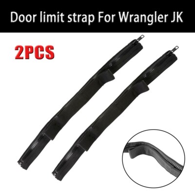 2X Car Door Limiting Strap Modification Straps For Jeep Wrangler JK JKU ...