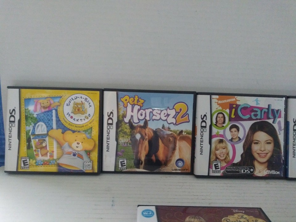 Nintendo DS Lot Of 7 Games Brats Build A Bear I Carly | eBay