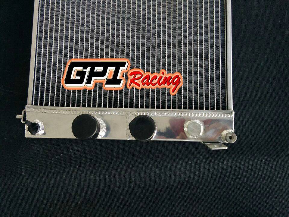 3ROW Aluminum Radiator Fit Ferrari DeTomaso DE TOMASO PANTERA 5.8L MT ...