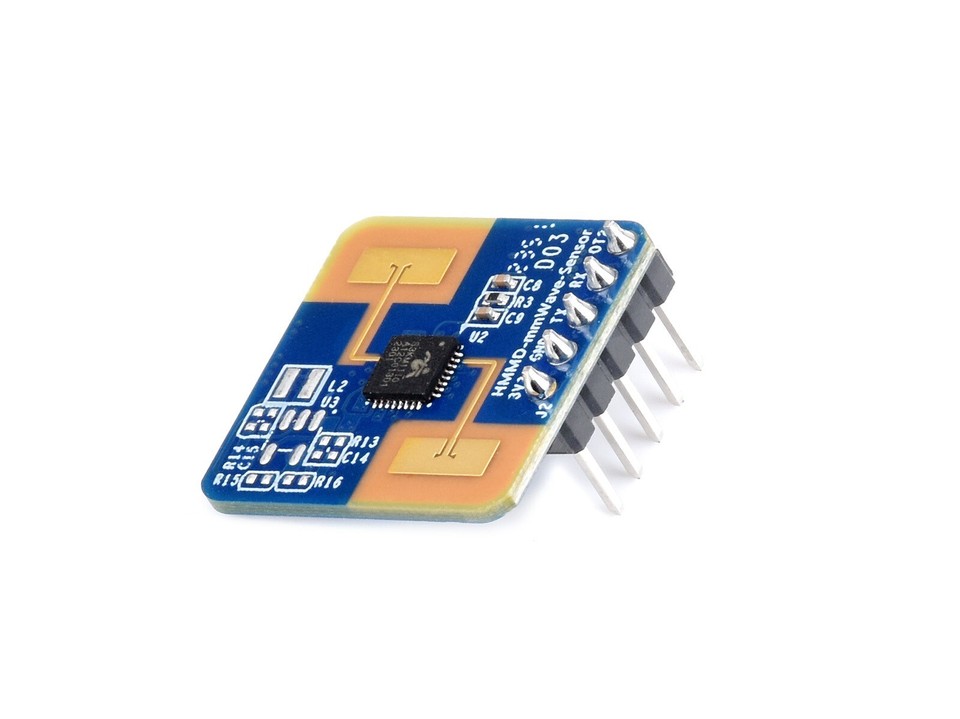 Waveshare Human Micro-Motion Detection mmWave Sensor, 24GHz mmWave ...