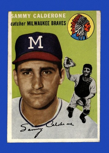 1954 Topps Set-Break # 68 Sam Calderone VG-VGEX *GMCARDS* | eBay