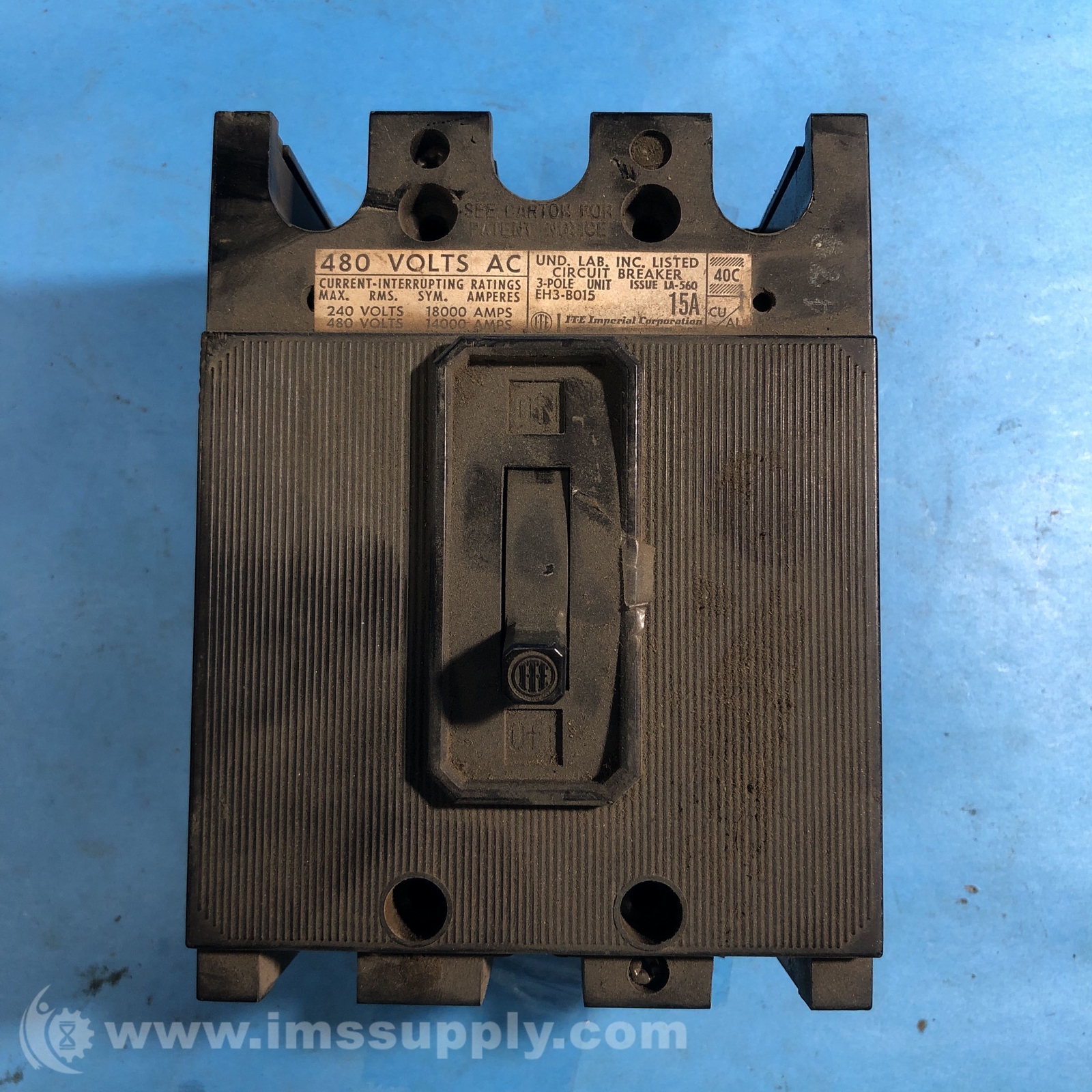 UND LAB Inc. EH3-B015 Circuit Breaker USIP | eBay