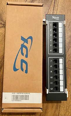 ICC ICMPP012U4 USOC, 6P4C, VERTICAL PATCH PANEL 12-PORT | eBay