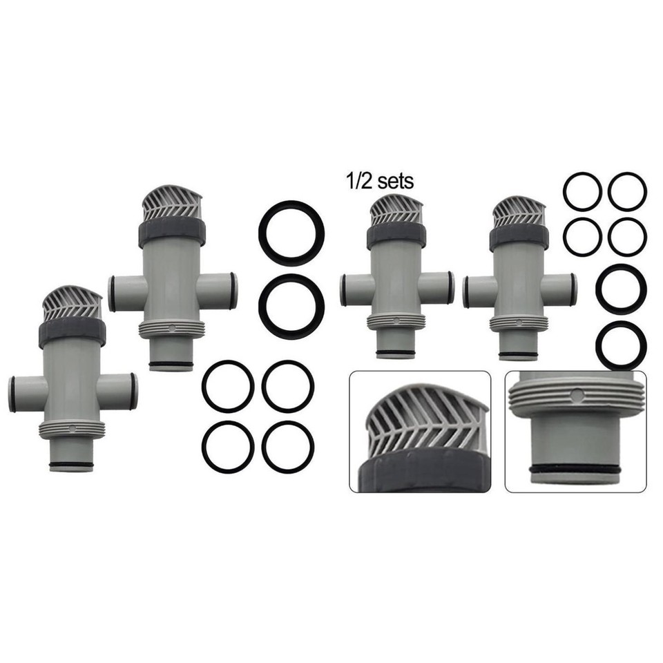 Dual Split Hose Valve Plunger Valve Pool Maintenance Essential Pool ...