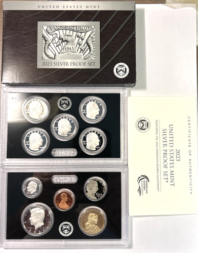 2023s US Mint Silver Proof Set in OGP w/COA, Uncirculated! | eBay.de