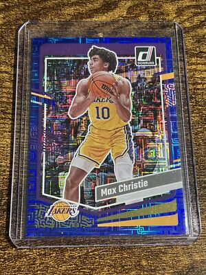 2023-24 Donruss Choice Max Christie BLUE CHOICE/49 | eBay