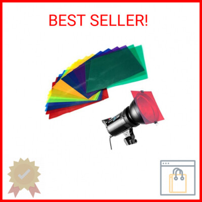 16 Pack Colored Overlays Transparency Color Film Plastic Sheets ...