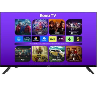 JVC LT-40CR330 Roku TV 40" Smart Full HD HDR LED TV | eBay UK