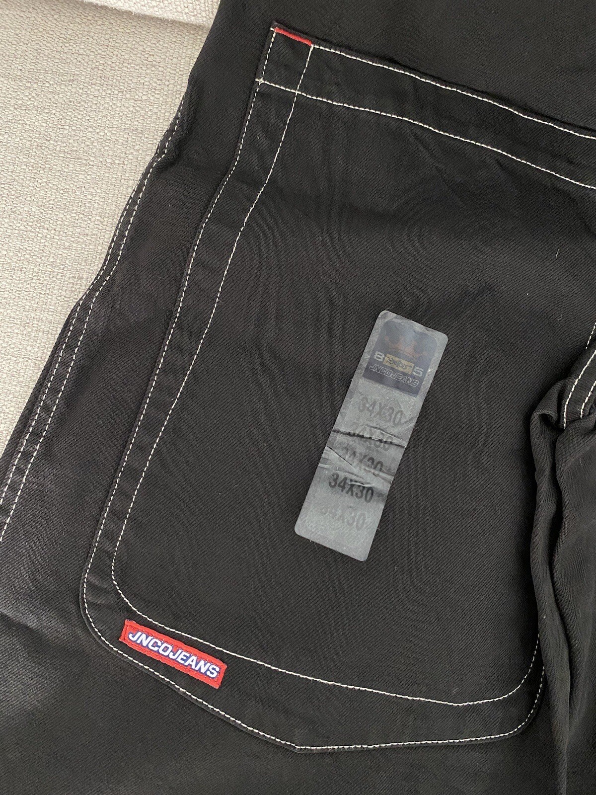 Deadstock Jnco Boxing Glove Jeans Vintage 90s Y2K Black No Flaw Read ...