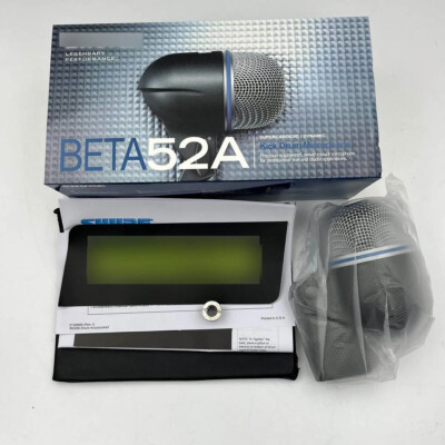 Beta 52A Supercardioid Dynamic Microphone Kick Drum New US Stock | eBay