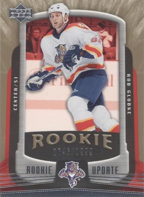 2005-06 Upper Deck Rookie Update - Rob Globke #136 /1999 (RC) for sale ...